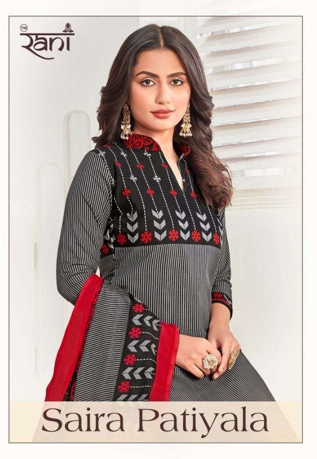 Rani Fashion Ruhi Pashmina Print Designer Suit Catalog Wholesaler