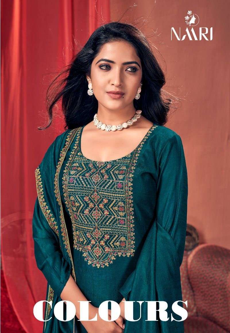 Naari Elahi Exclusive Silk Salwar Suit Catalog Supplier