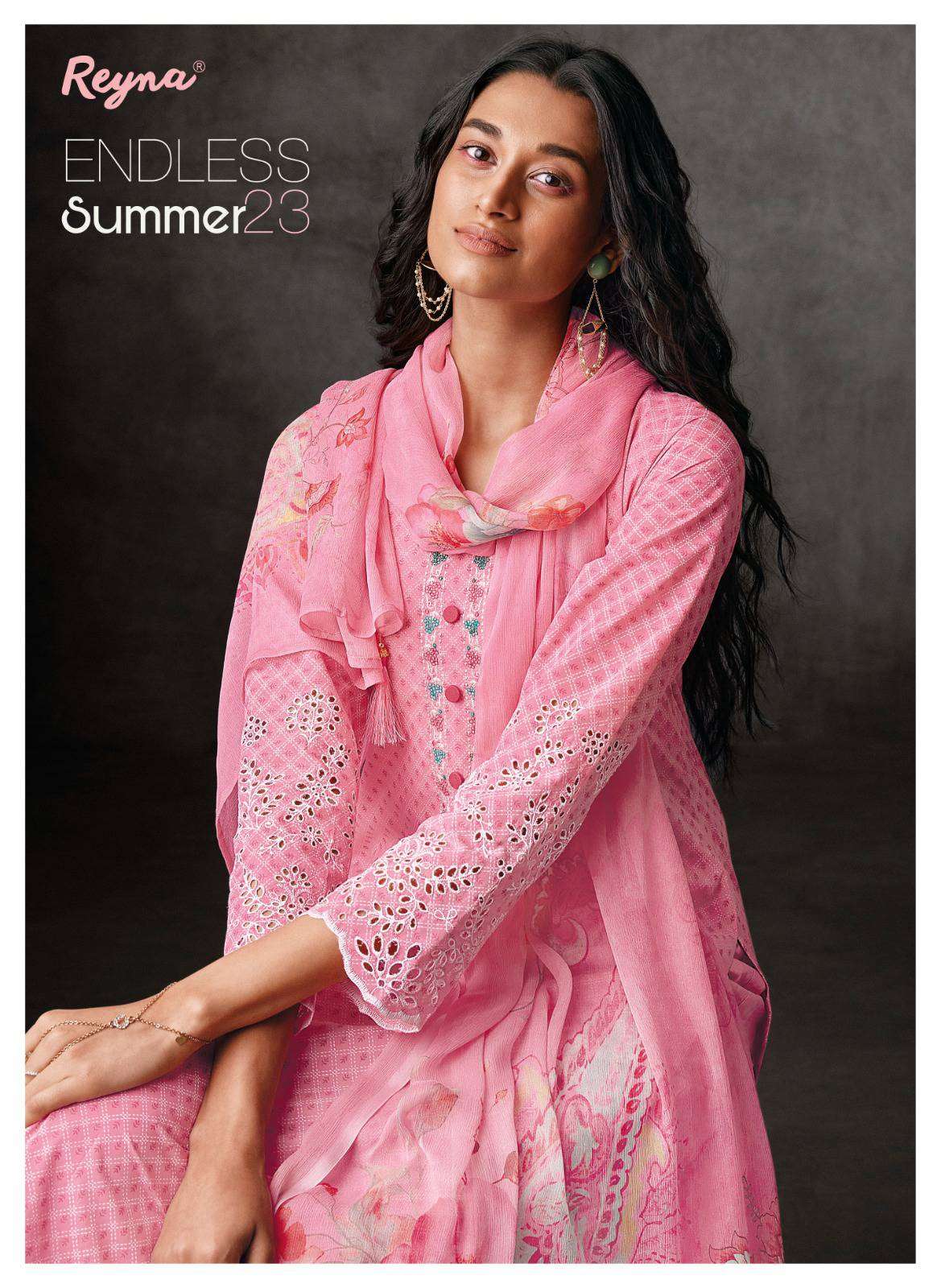 Reyna Melissa Traditional Designs Partywear Ladies Suit Catalog Exporter