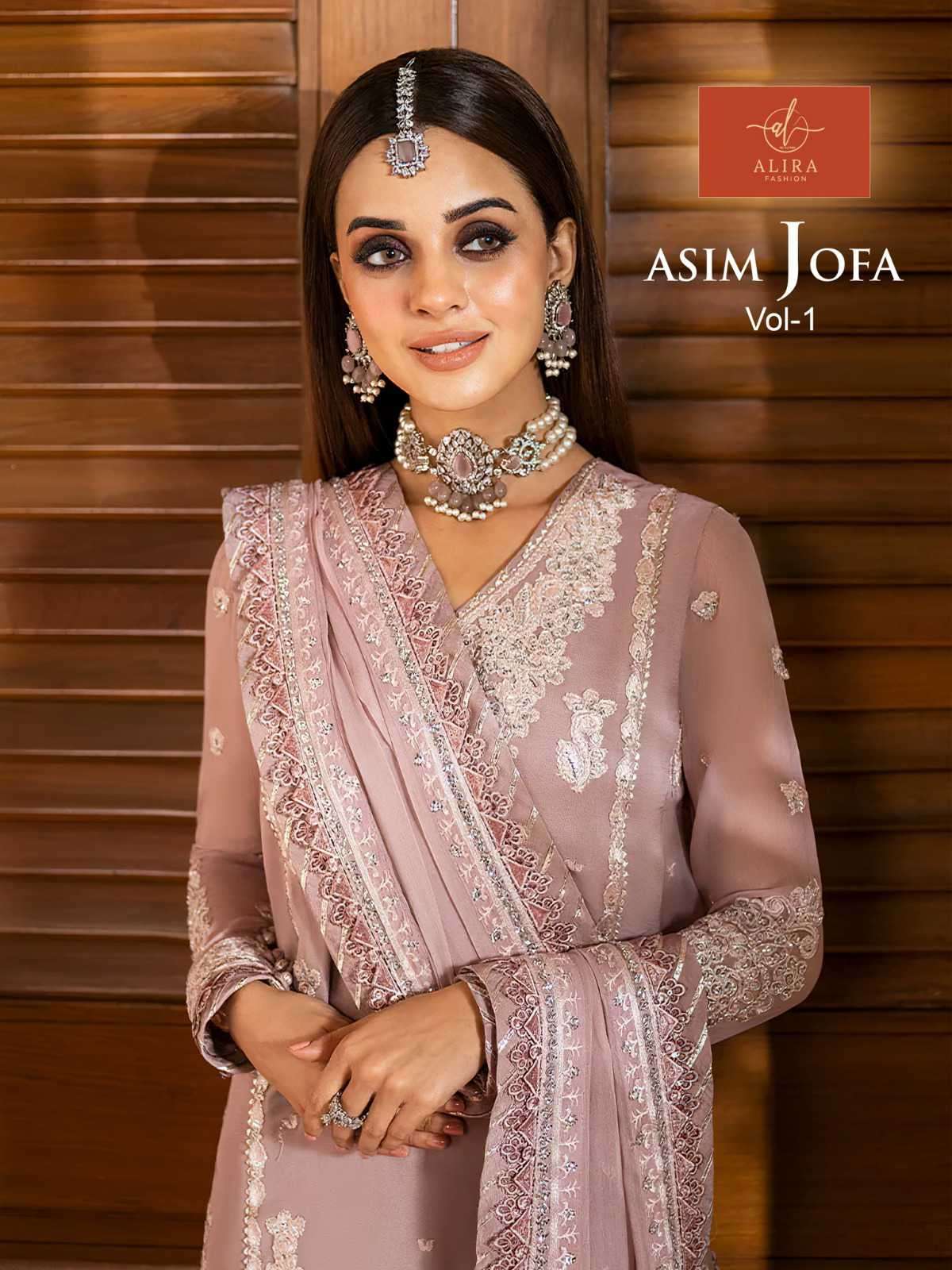 Zaha Aaeesha Vol 1 10112 Colors Pakistani Wadding Wear Suit Supplier