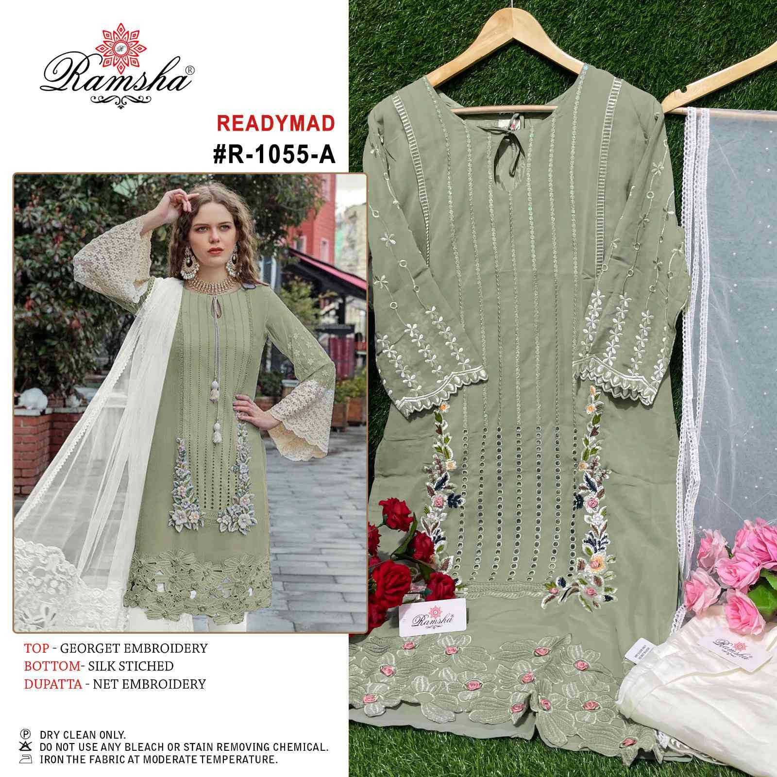 Ramsha R 1003 Colors Readymade pakistani Suit Designs