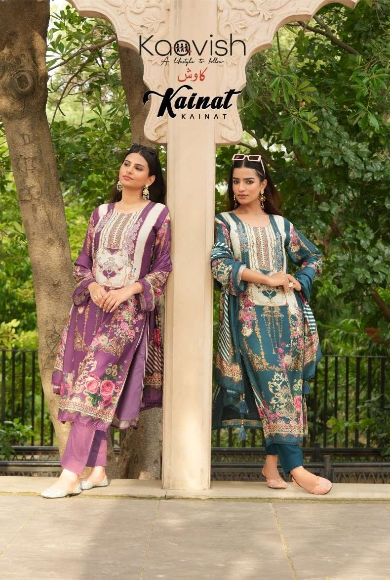 Kaavish Rang Bandhej Digital Print Cotton Salwar Kameez Catalog Supplier