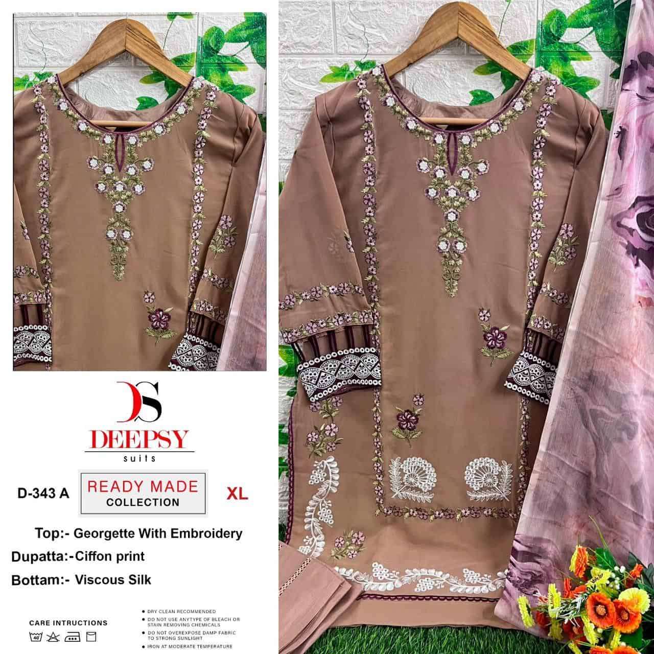 Deepsy D 345 Colors Exclusive Heavy Designer Style Pakistani Readymade ...