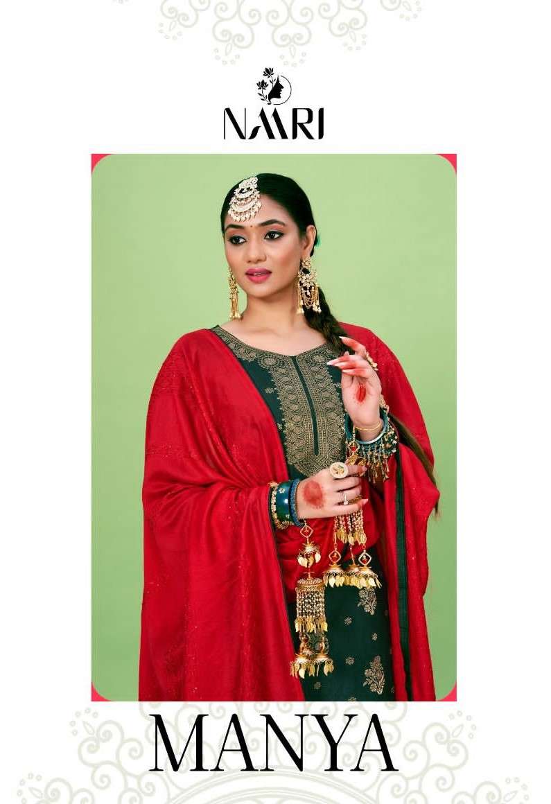 Naari Soha Exclusive Designer Silk Salwar Suit Catalog Dealer