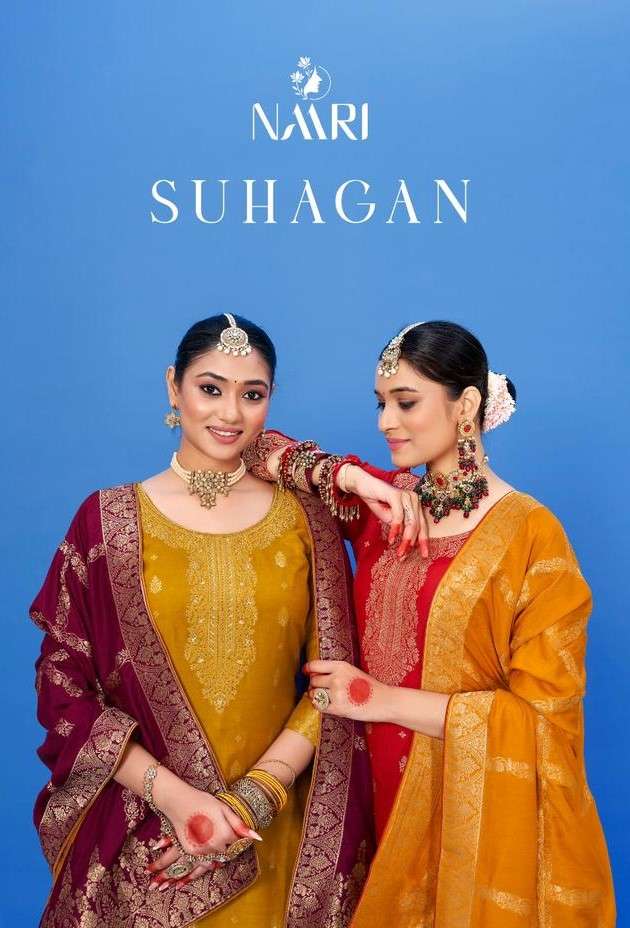 Naari Eiza Exclusive Designer Silk Salwar Suit Catalog Dealer
