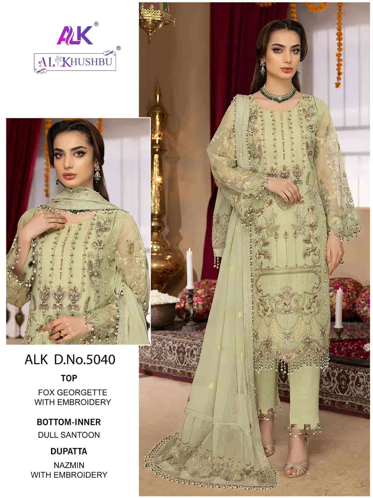 Al Khushbu 2025 C Party Wear Style Heavy Designer Pakistani Suit Collection