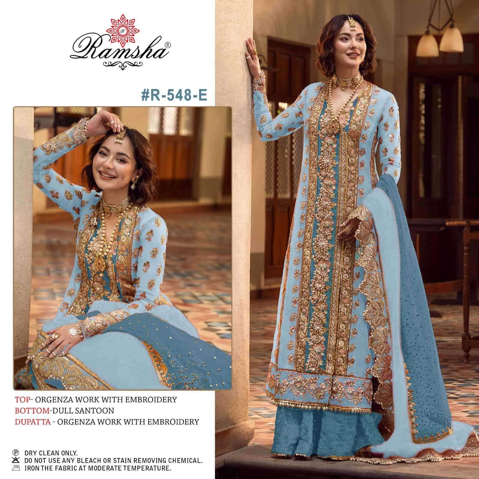 Ramsha R231 To R235 Series Pakistani Suit Wholesaler