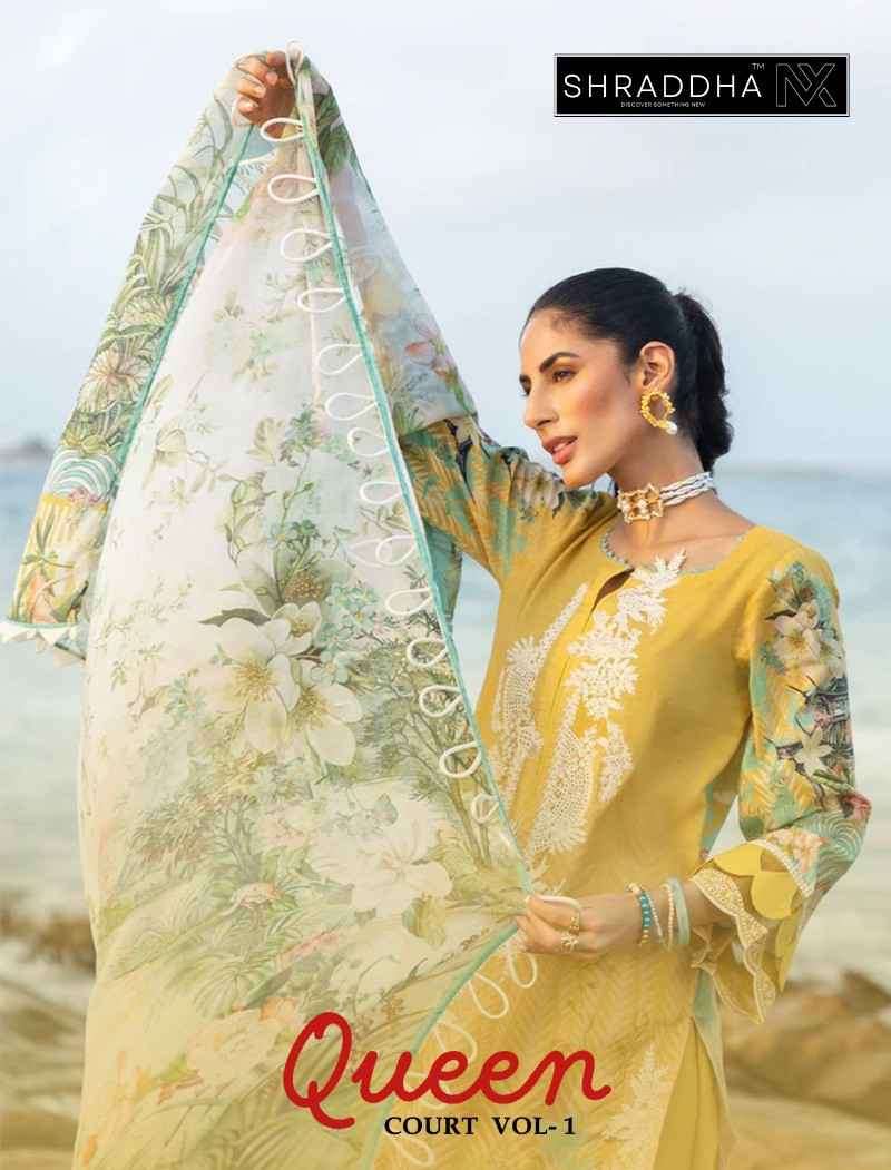 Shraddha Nx Sobia Nazir Vital Collection 23 Vol 1 Pakistani Cotton Suit ...