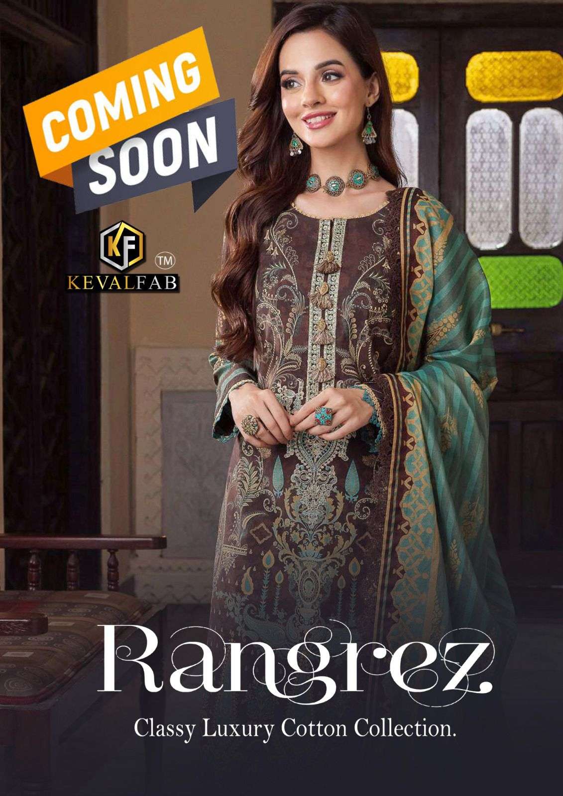 Keval fab Kainaaz Exclusive Eid Collection printed Suit Designs
