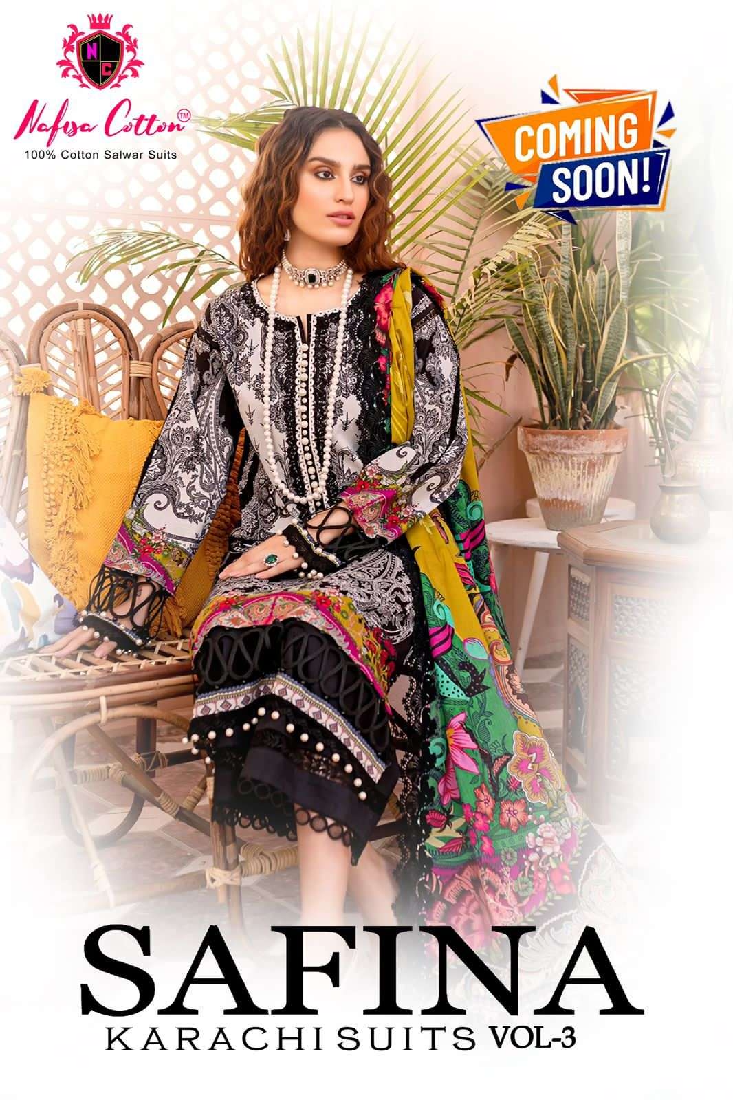 Apana Cotton Razia Sultan Vol 36 Printed Karachi Pakistani Suit Designs