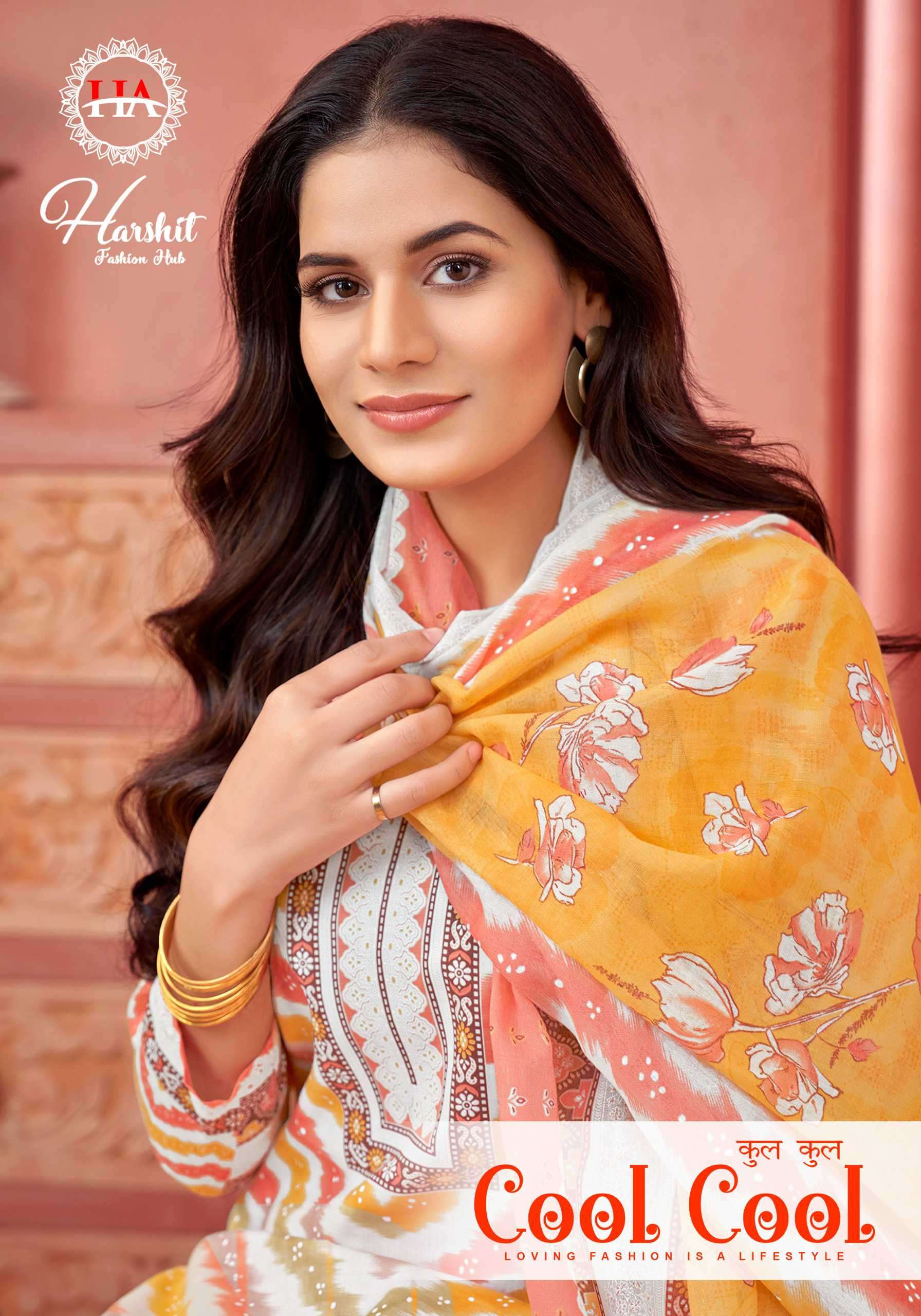 Harshit Fashion Panash Wool Pashmina Fancy Suits