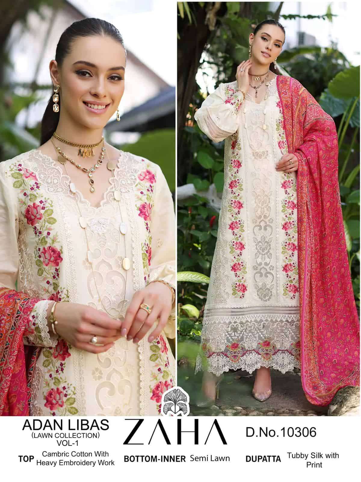 Zaha 4050 A Pakistani Heavy Designer Style Latest Pakistani Salwar Suit ...