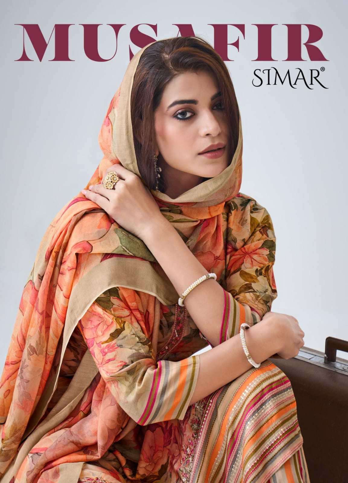 Glossy simar 18020 colours party wear salwaar suit catalogue from surat ...