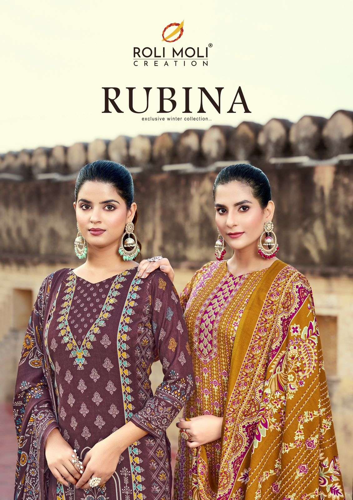 Roli Moli Silky vol 3 Exclusive low range pashmina suit designs
