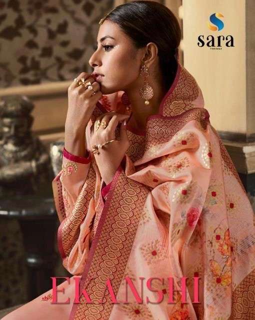 Sara Trends Ekanshi Party Wear New Dress Collection