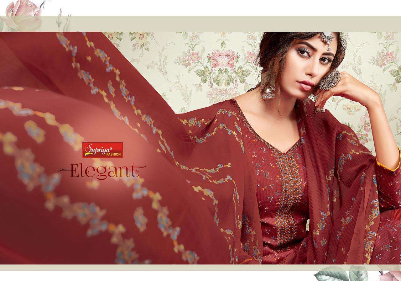 Supriya Soni Saloni Vol 50 Embroidered Cotton Suit Wholesale Supplier