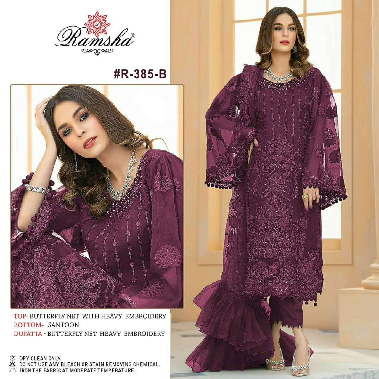 Ramsha R385 NX Pakistani Suti Catalog At Best Rate