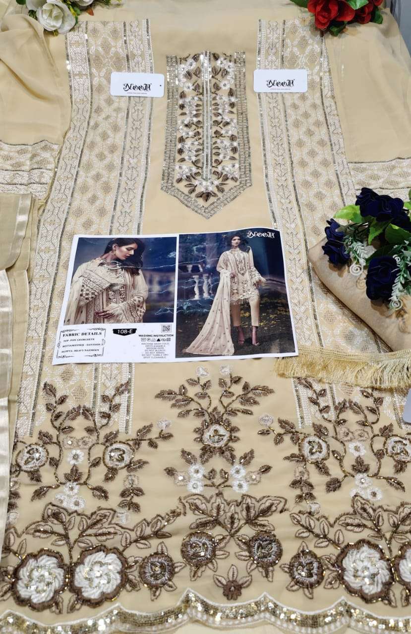 Noor 108 Hit Collection fancy pakistani Suit catalog Supplier