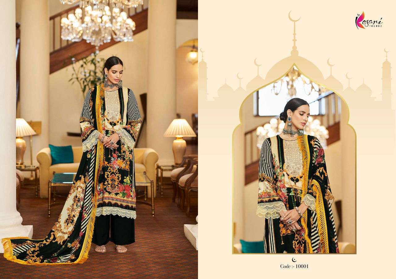 Kesari Trends Jashn E bahar Fancy Pakistani Suit Catalog Supplier