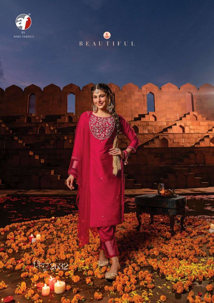 AF Stock Out Sindur Vol 2 By Anju Fabrics Karwa Chauth Special ...