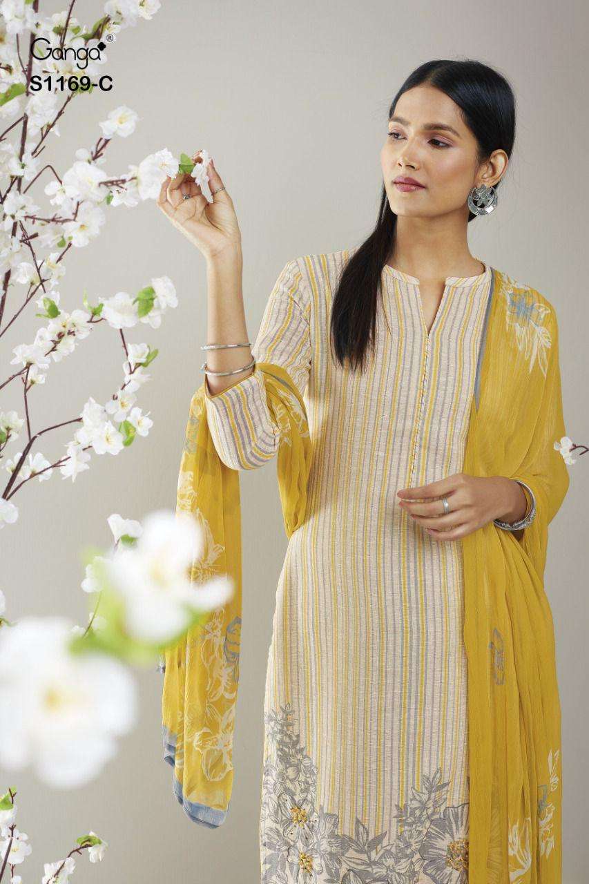 Ganga Renee 1169 Fancy Pashmina Branded Ganga Suits