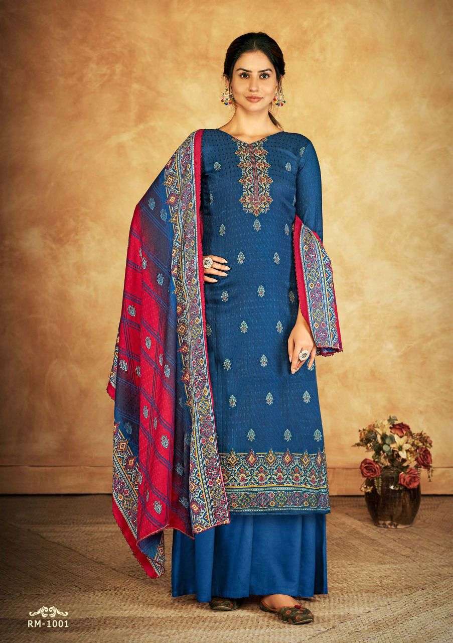 Roli Moli Ruhaaniyat Vol 2 Fancy pashmina Suit New Catalog Buy Online