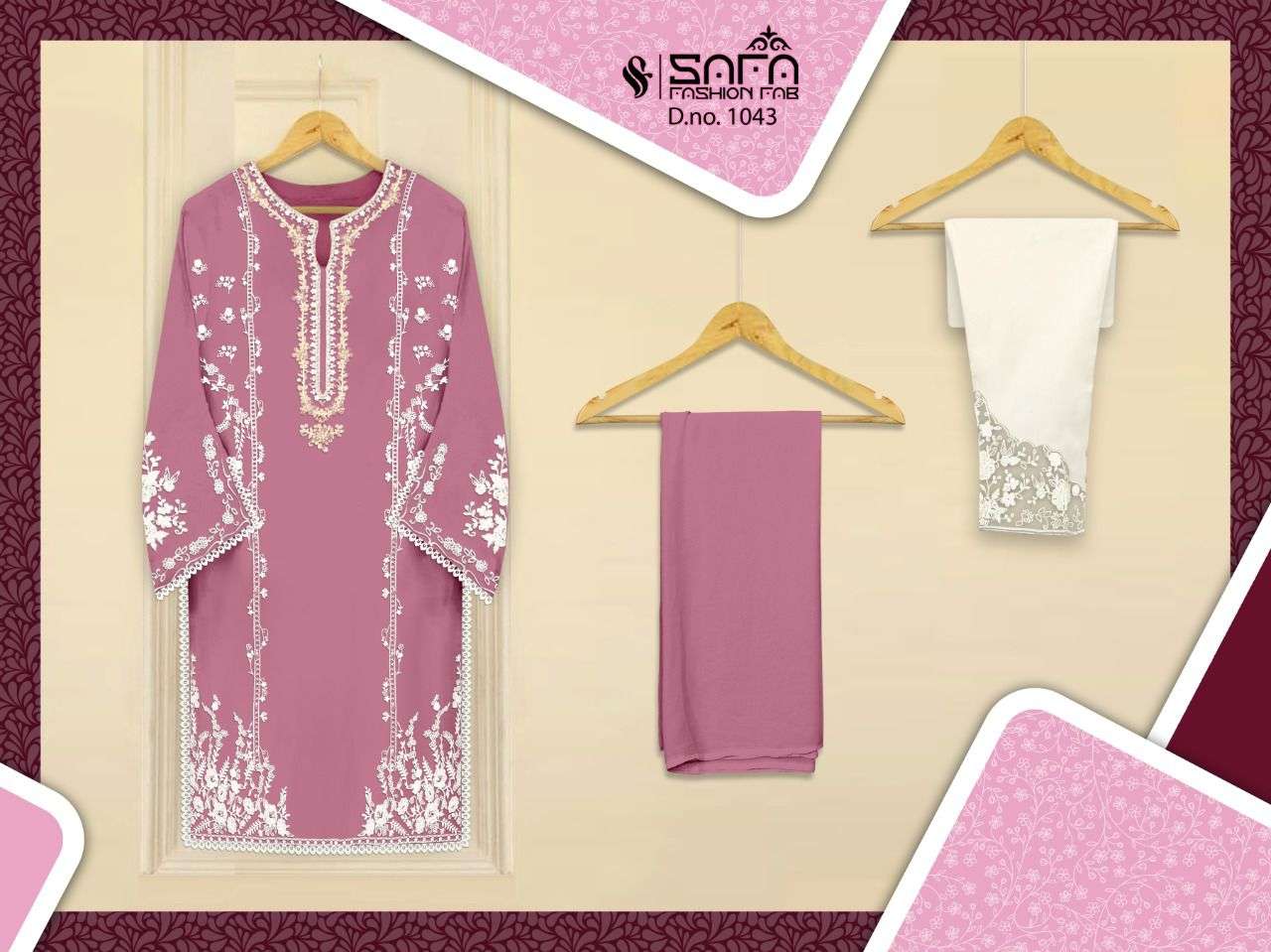 Safa Fashion Fab SF 1043 Fancy pakistani Readymade Dress Collection