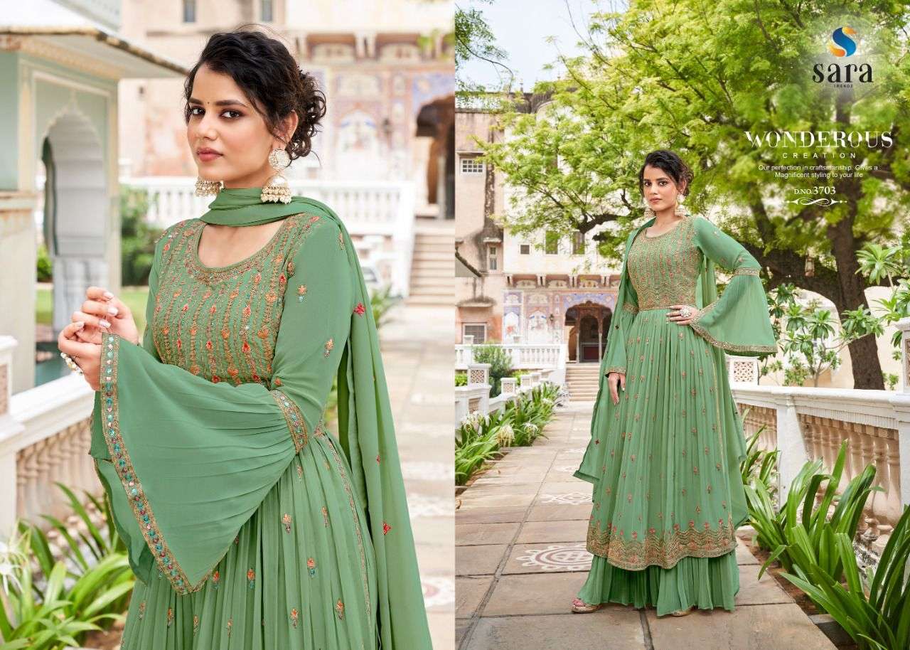 Sara Trendz Maahi Exclusive Fancy Salwar Suit Catalog Wholesaler