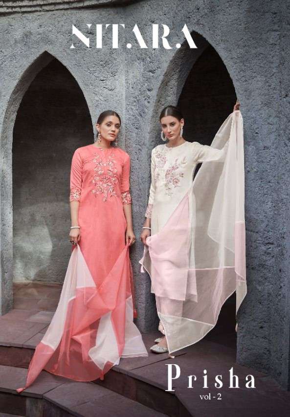 Nitara prisha Vol 2 Fancy Designer Readymade Suit new Collection