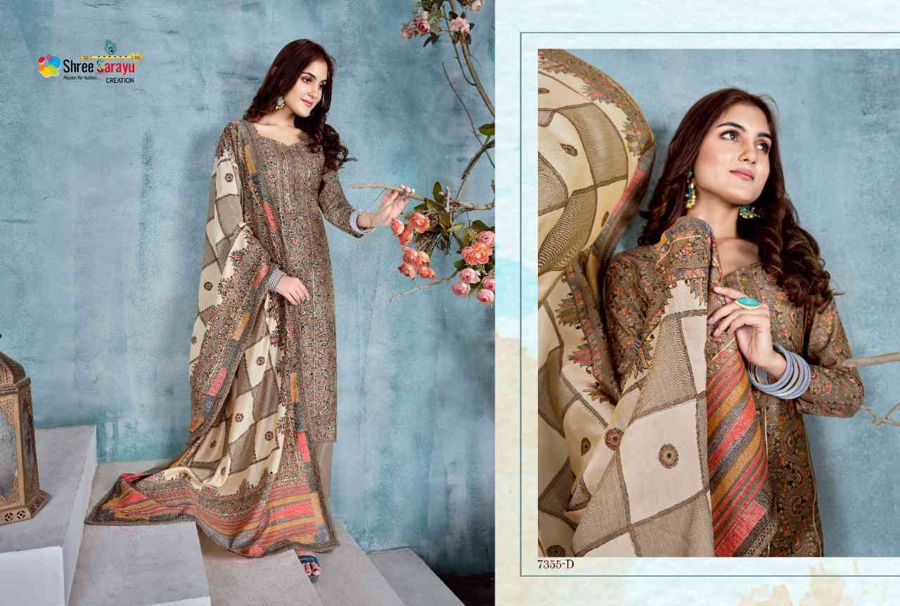 Shree Sarayu Madhubani Digital Print Silk Festive Collection Dress ...