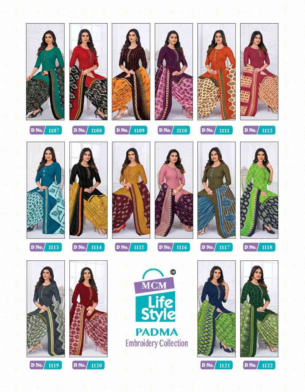 MCM Lifestyle Padma Patiyala Readymade Formal Wear Patiala Suit Catalog ...