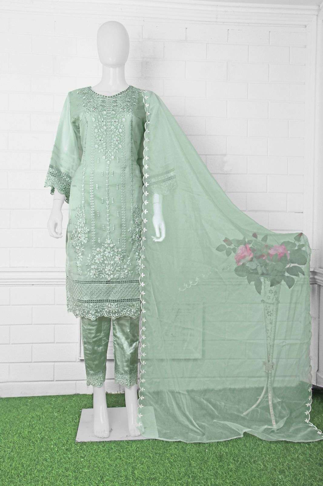Farwah Pret 12 Fancy pakistani Pattern Ready to Wear Dress Eid Collection