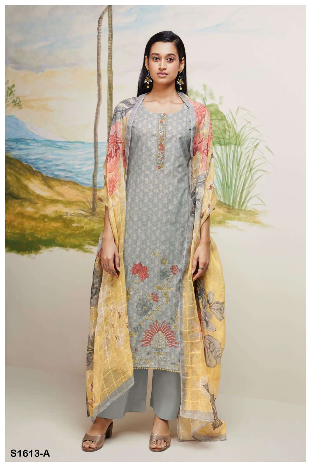 Ganga Deepa 1613 Exclusive Designer Print Cotton Suit catalog Wholesaler