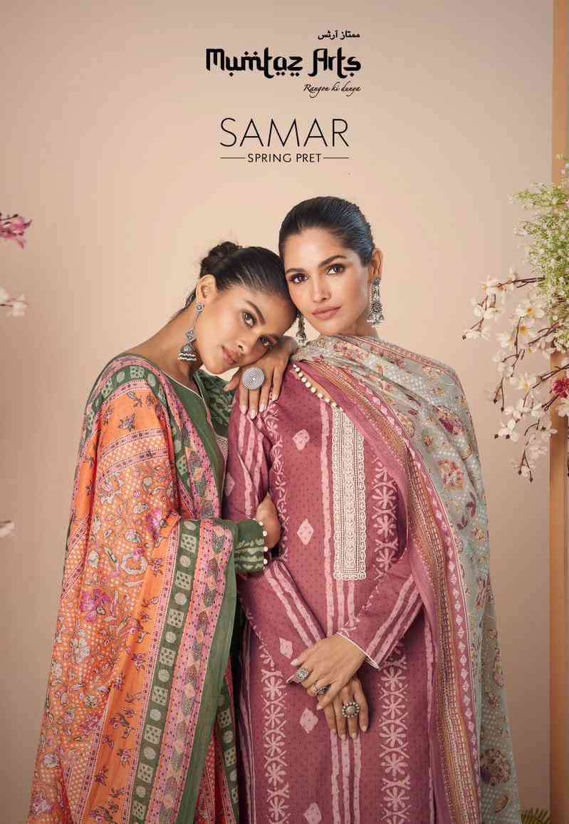 Mumtaz Arts Samar Digital Print Pure Cotton Branded Collection Suit ...