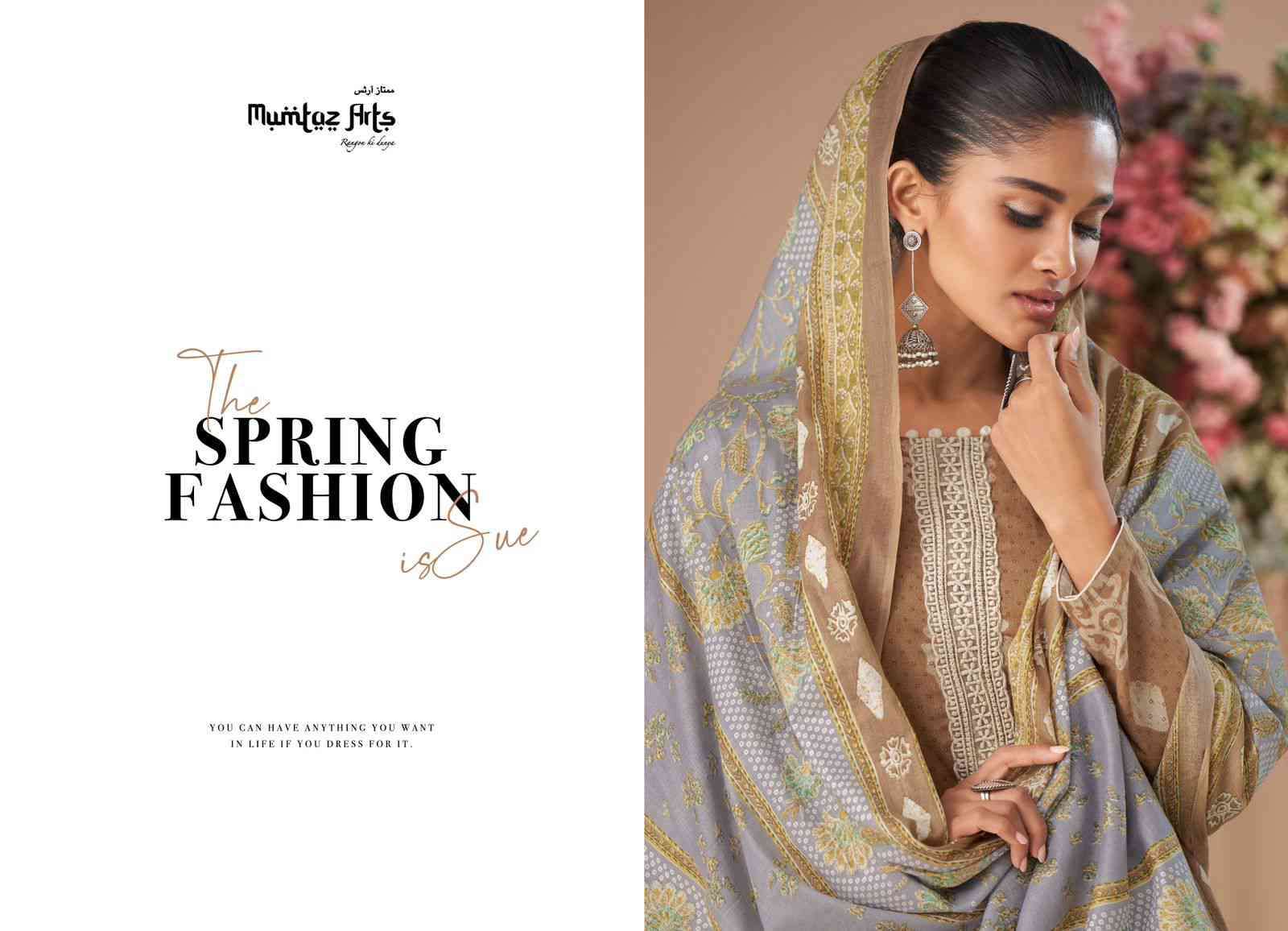 Mumtaz Arts Samar Digital Print Pure Cotton Branded Collection Suit ...