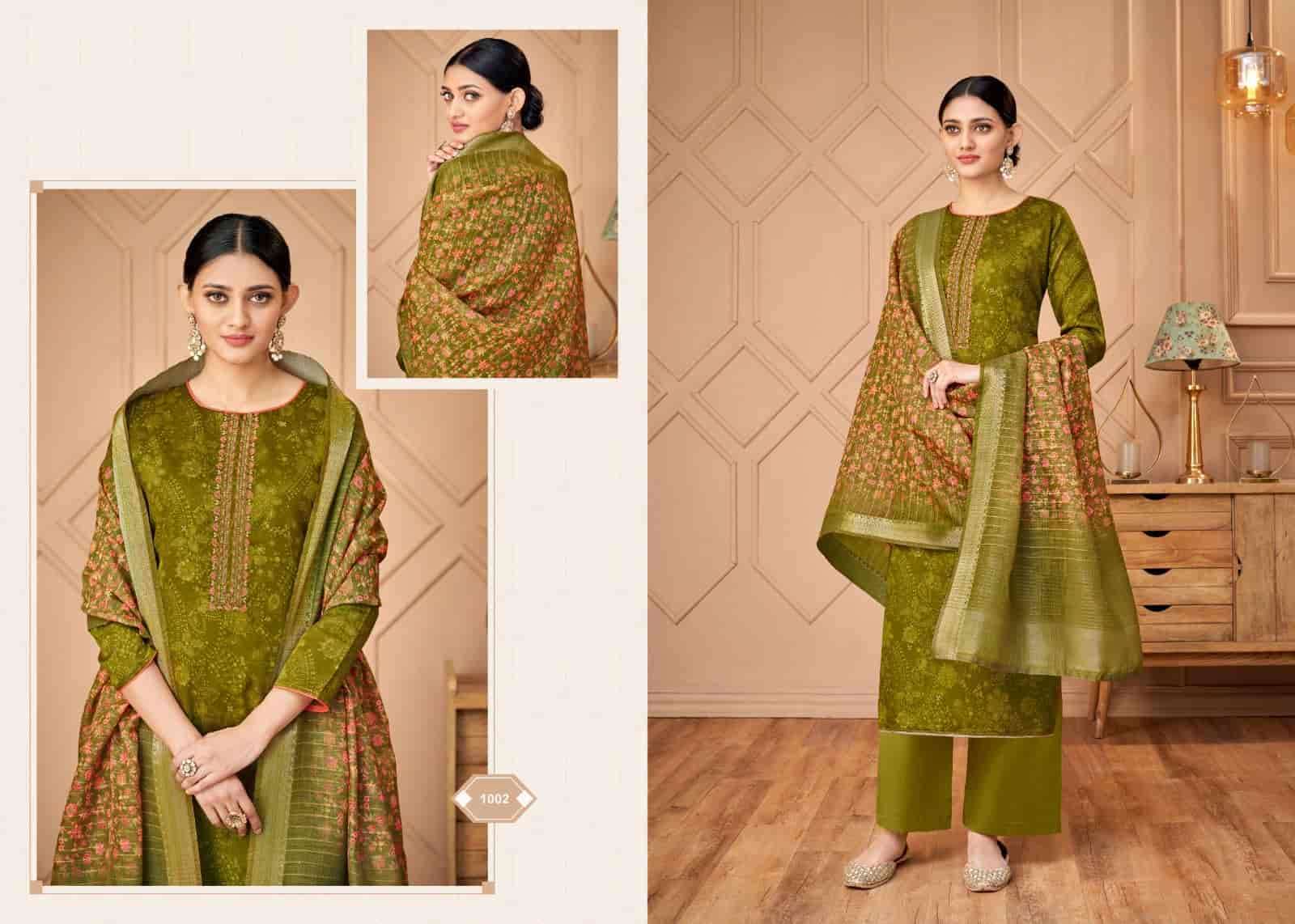 Salvi Fashion Siya Digital Fancy jam Silk Salwar Suit Catalog Dealer