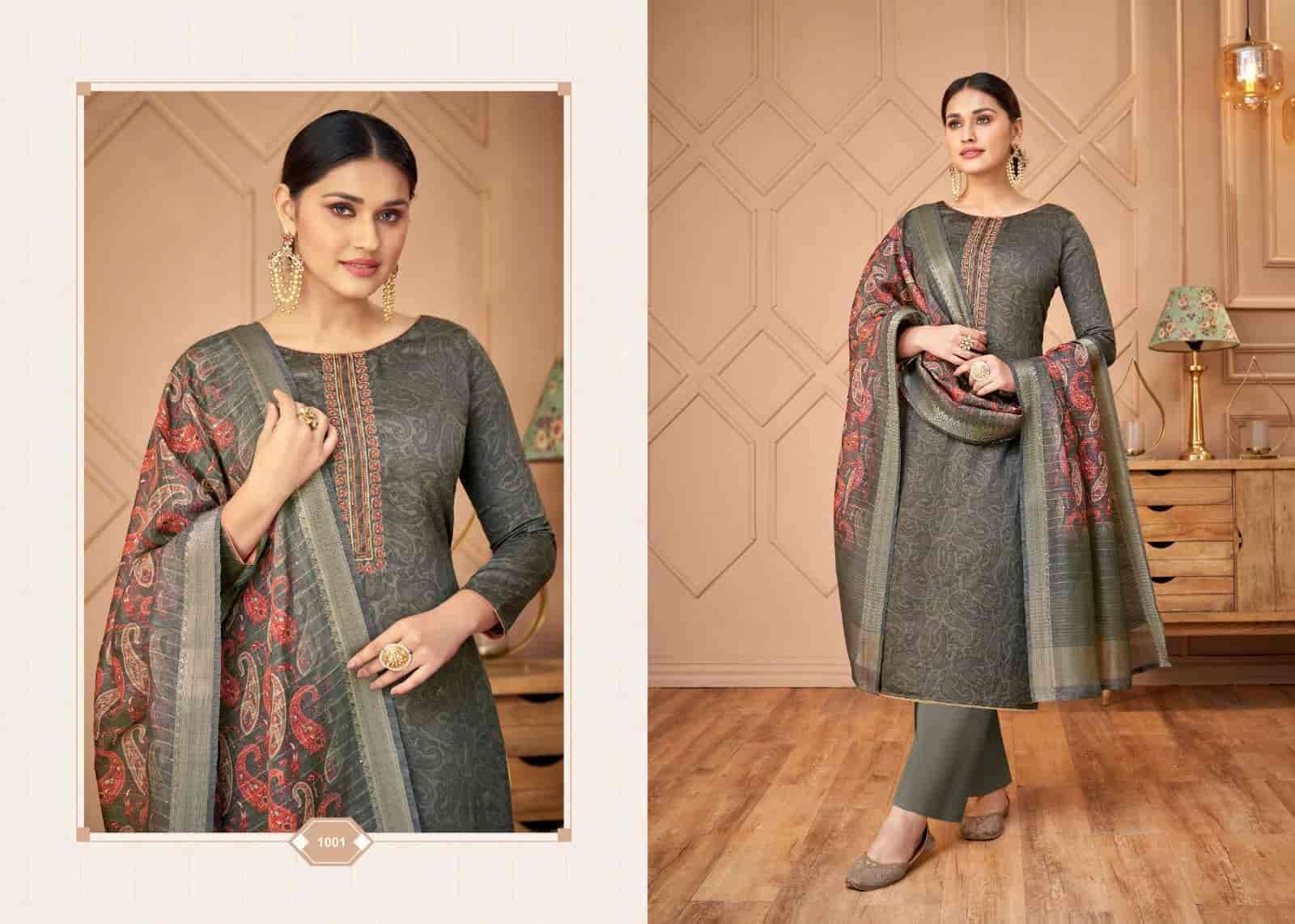 Salvi Fashion Siya Digital Fancy jam Silk Salwar Suit Catalog Dealer