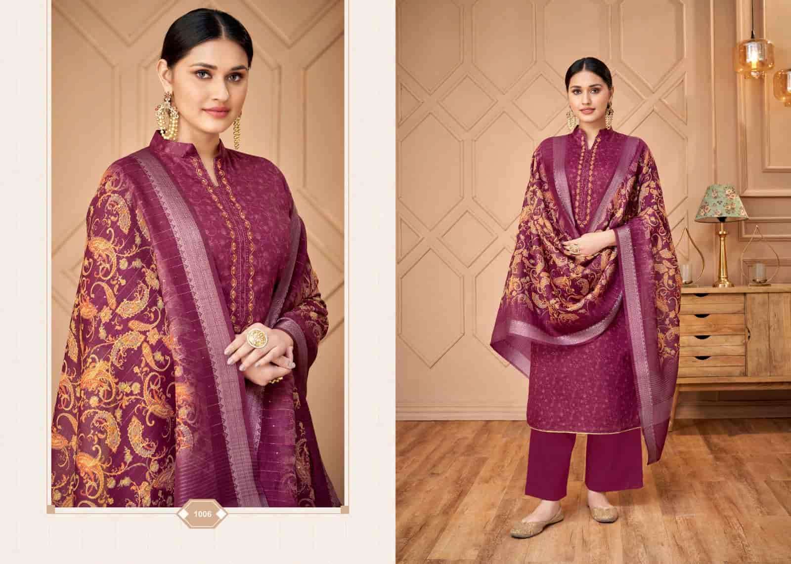 Salvi Fashion Siya Digital Fancy jam Silk Salwar Suit Catalog Dealer