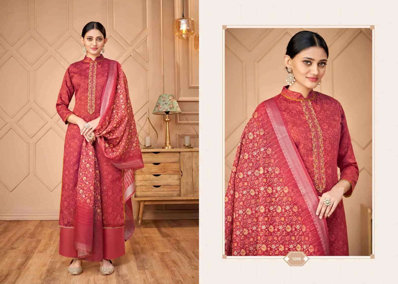 Salvi Fashion Siya Digital Fancy jam Silk Salwar Suit Catalog Dealer