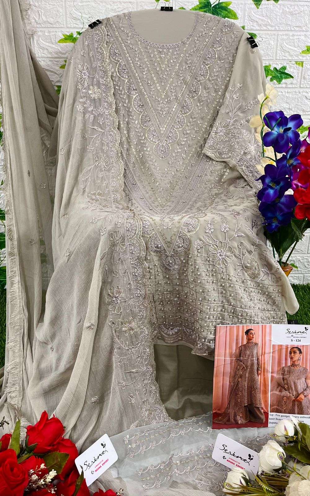 Serine S 124 Pakistani New fancy catalog collection