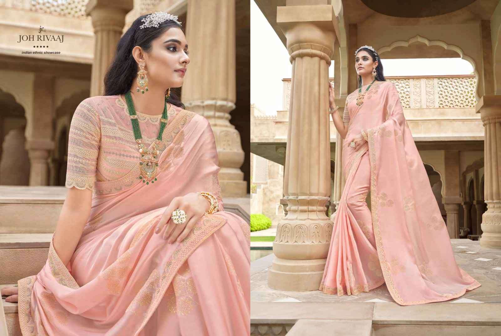 Joh Rivaaj Joshitha 23001 To 23018 Exclusive Designer Saree Catalog ...