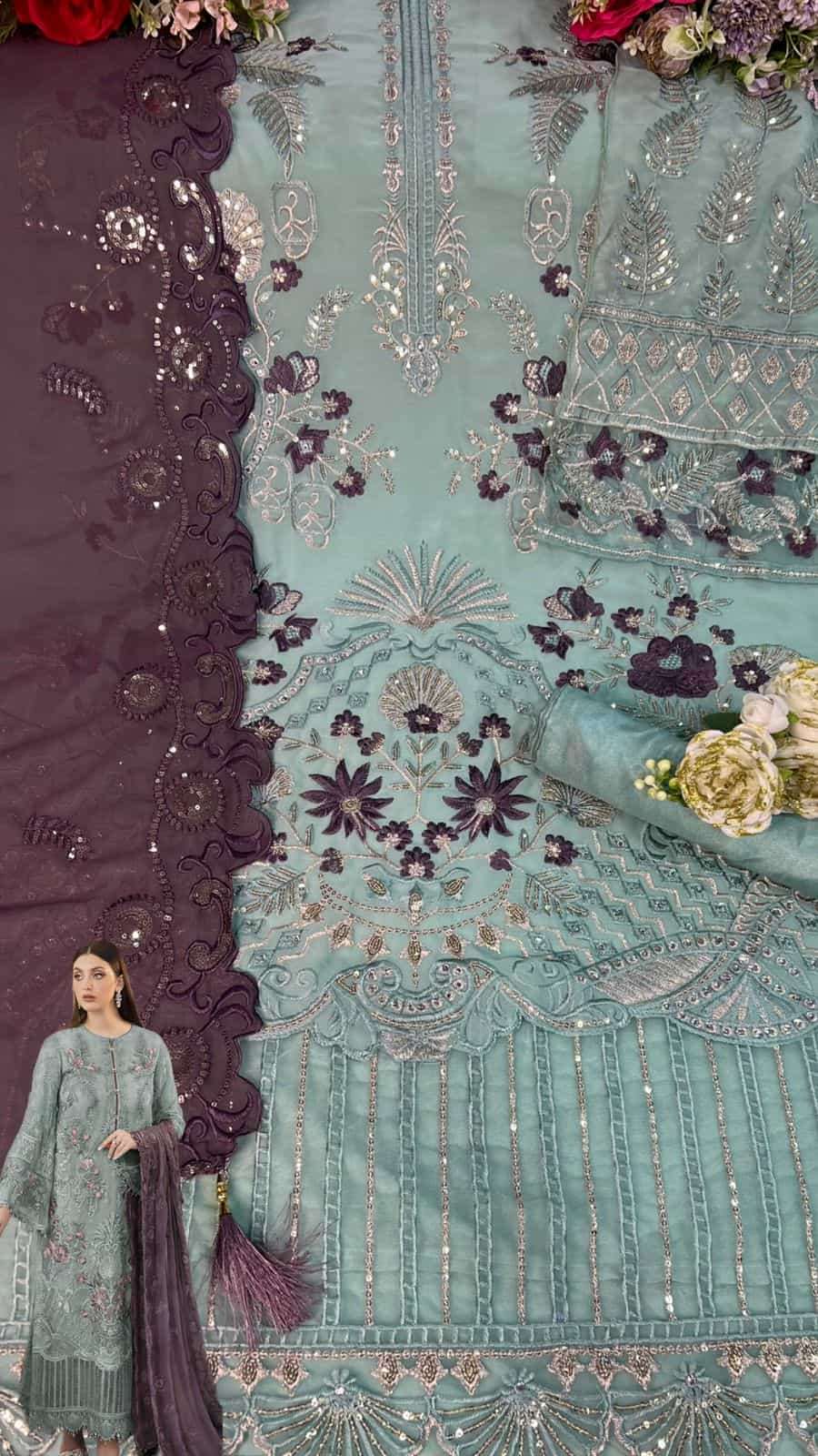 Shanaya Rose S 127 Colors Pakistani New Designer Look Catalog collection