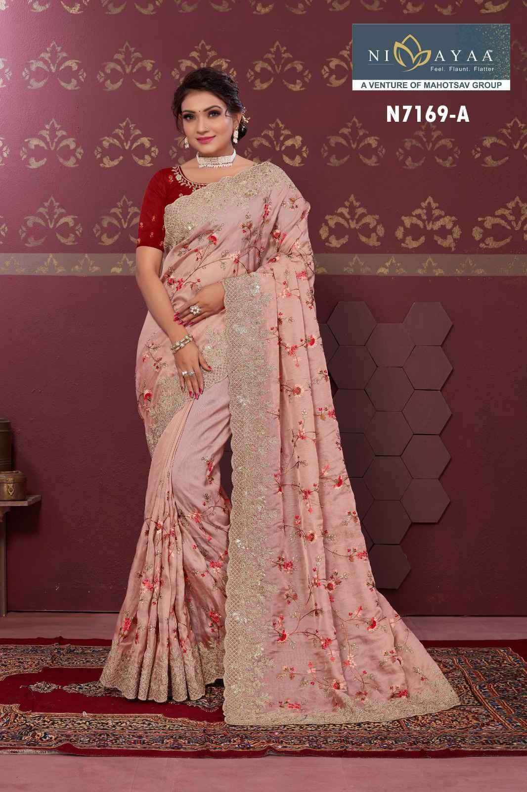 Mahotsav Nimaya Chand Vol 2 Wedding Wear Latest Designer Saree Exporter