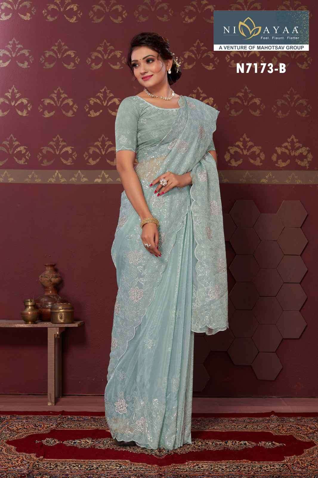 Mahotsav Nimaya Chand Vol 2 Wedding Wear Latest Designer Saree Exporter