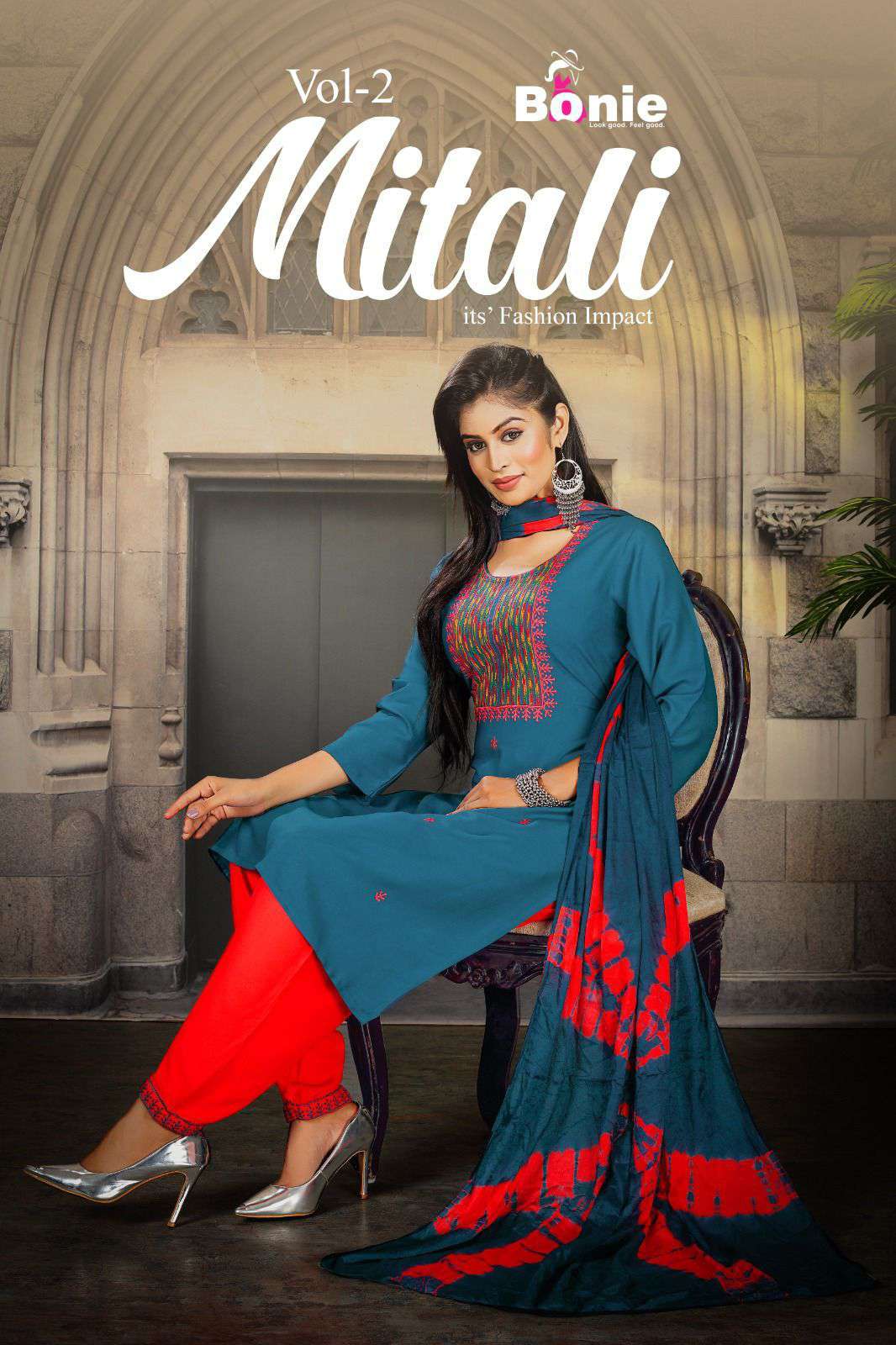 Bonie Mitali Vol 2 Readymade Patiyala Style Suit Catalog Exporter