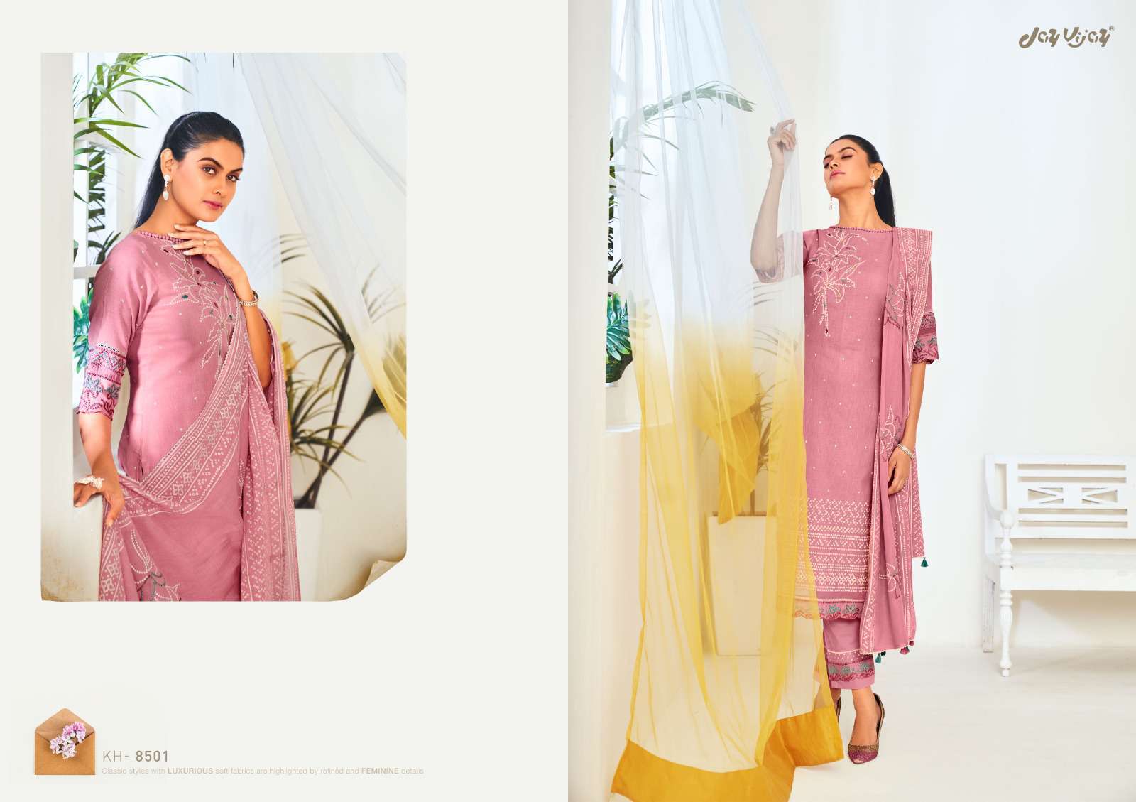 Jay Vijay Khat Vol 2 Fancy Block Print Latest Cotton Suit New Arrivals