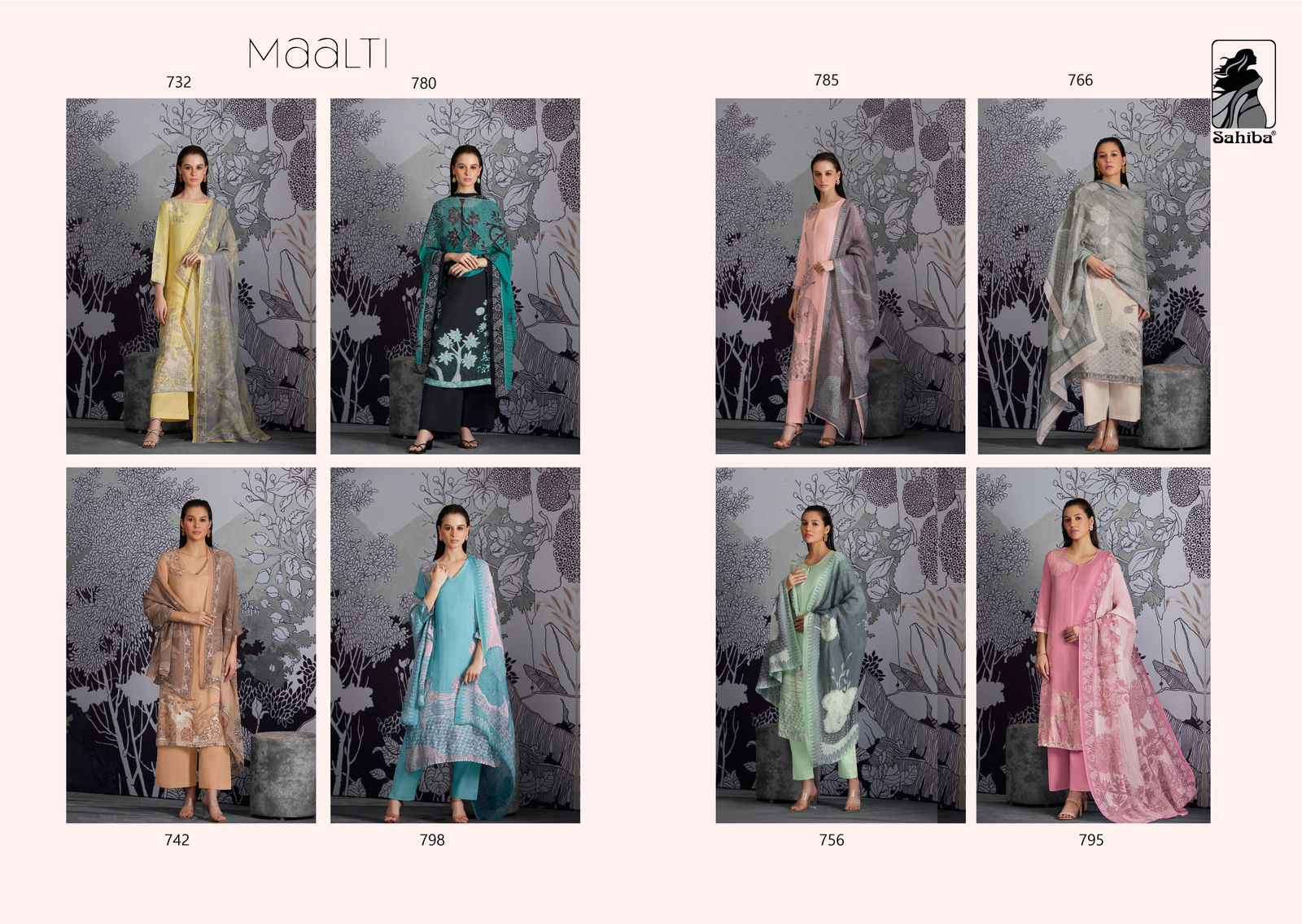 Sahiba Maalti Pure Muslin Traditional Wear Ladies Suit New Arrivals