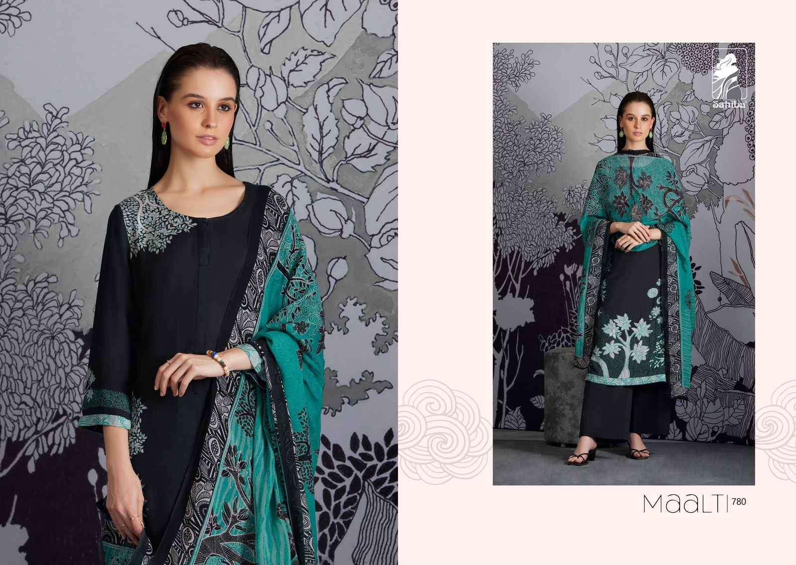 Sahiba Maalti Pure Muslin Traditional Wear Ladies Suit New Arrivals