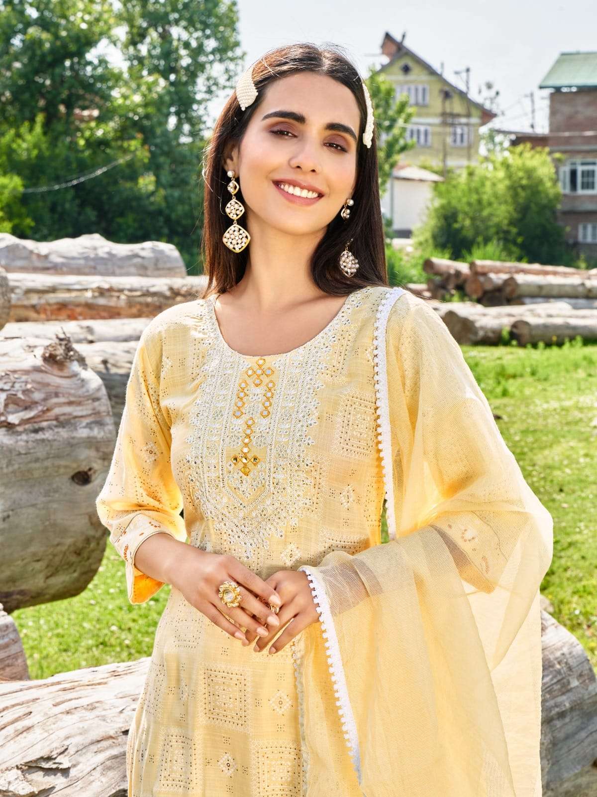 Wanna Amara Exclusive Fancy Readymade Rayon Suit Catalog Wholesaler