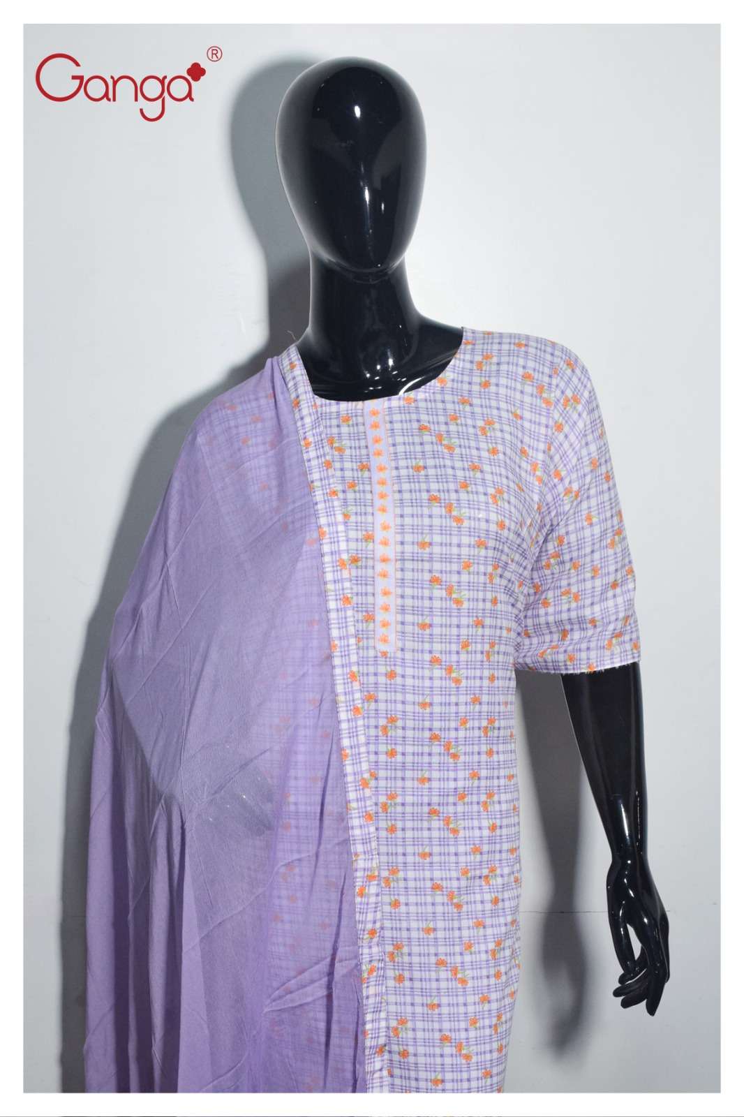 Ganga Anbarasi 1881 Exclusive Printed Cotton Branded Suit Designs